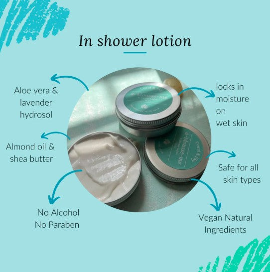 In-Shower Body Lotion: Benefits, How to Use & Best Picks from Coral and Sky